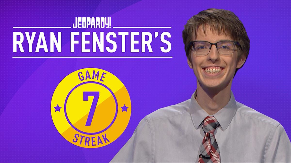 Ryan Fenster’s 7-Game, 2-Part Winning Streak | J!Buzz | Jeopardy.com