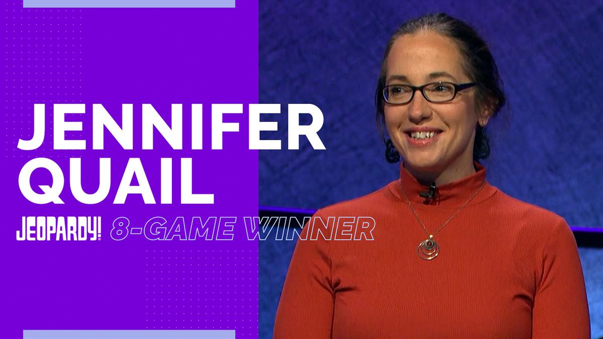 Jennifer Quail: 8-Time Champion! | J!Buzz | Jeopardy.com