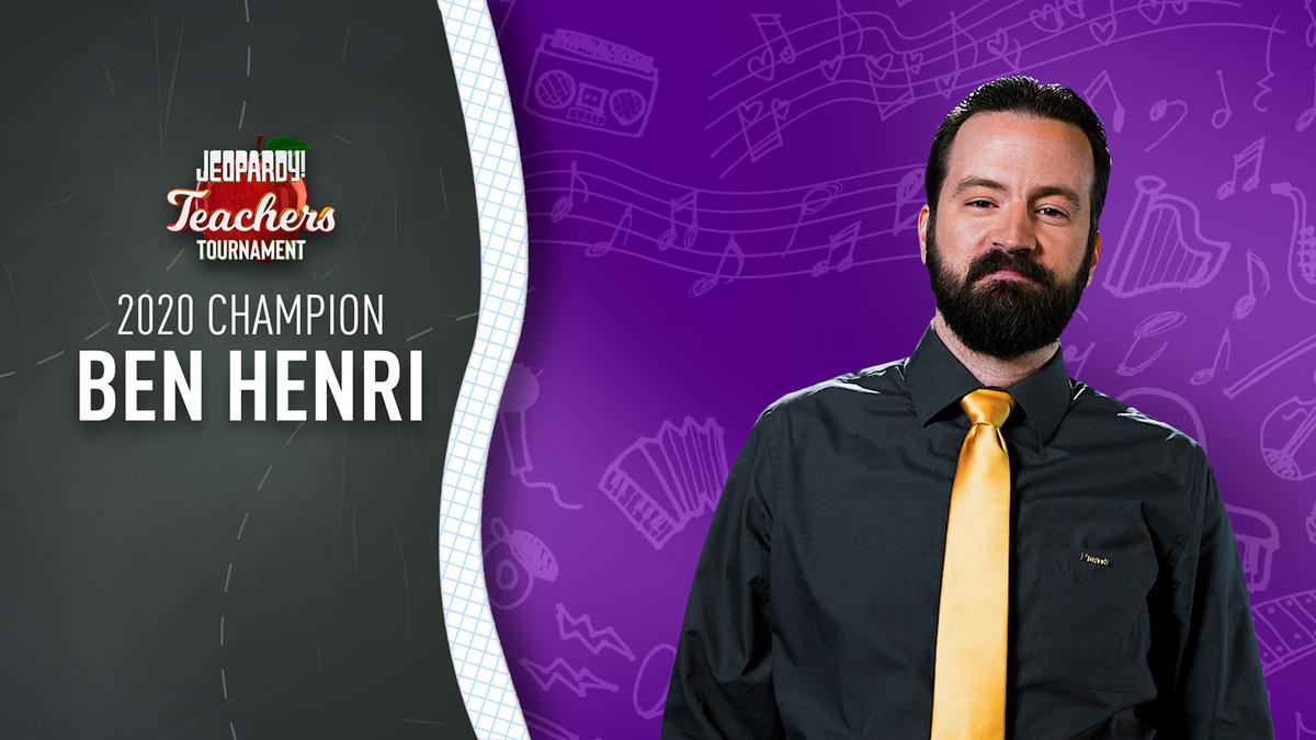 Ben Henri Wins the 2020 Teachers Tournament | J!Buzz | Jeopardy.com